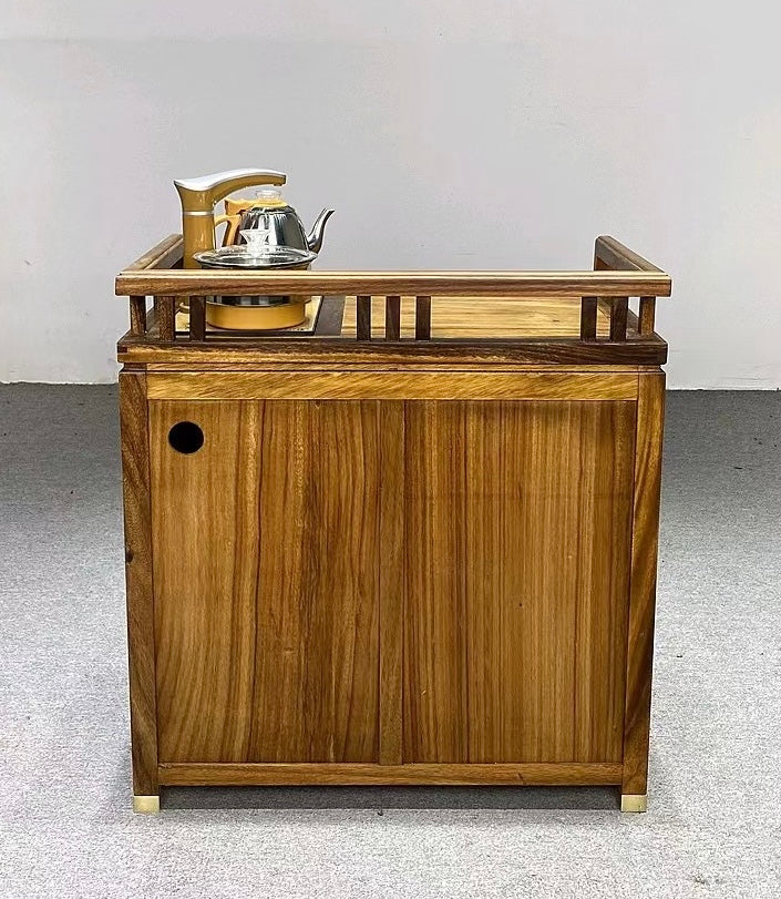 Black Walnut Tea Cabinet – Eastern Deco